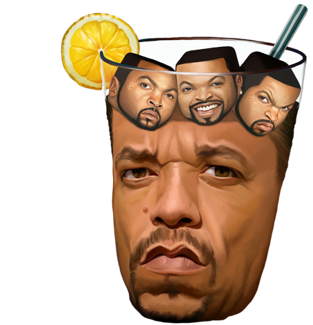 Download Ice T With Ice Cubes - Ice T PNG Image with No Background ...