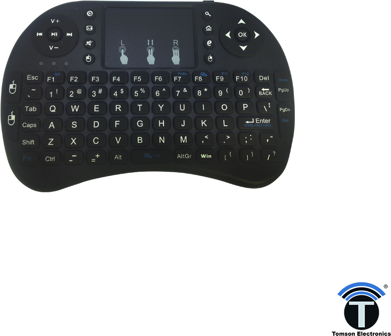 Mini Wireless Keyboard Mouse Combo For Raspberry Pi - Computer Keyboard - Free Transparent PNG ...