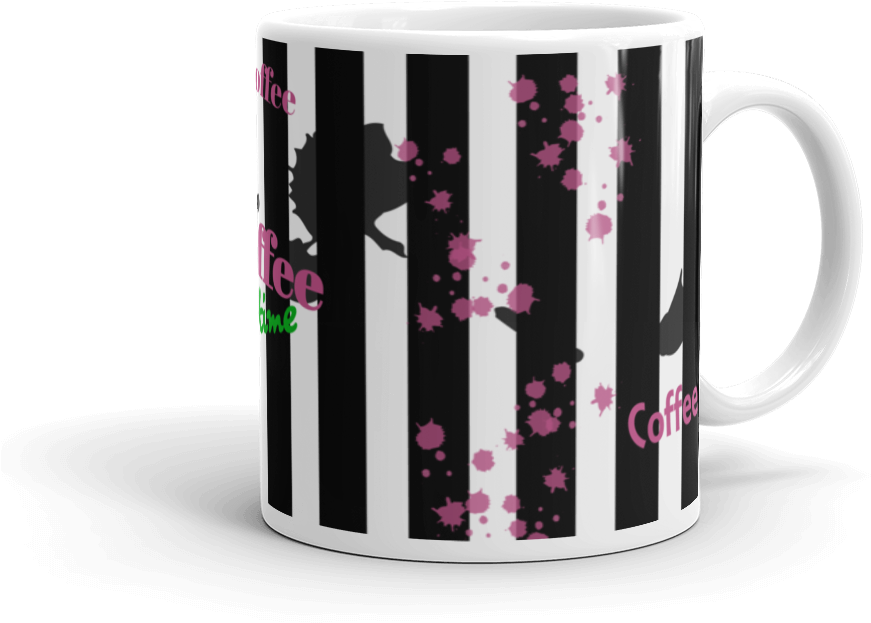 Download Pink Splash Coffee Mug - Coffee Cup PNG Image with No ...