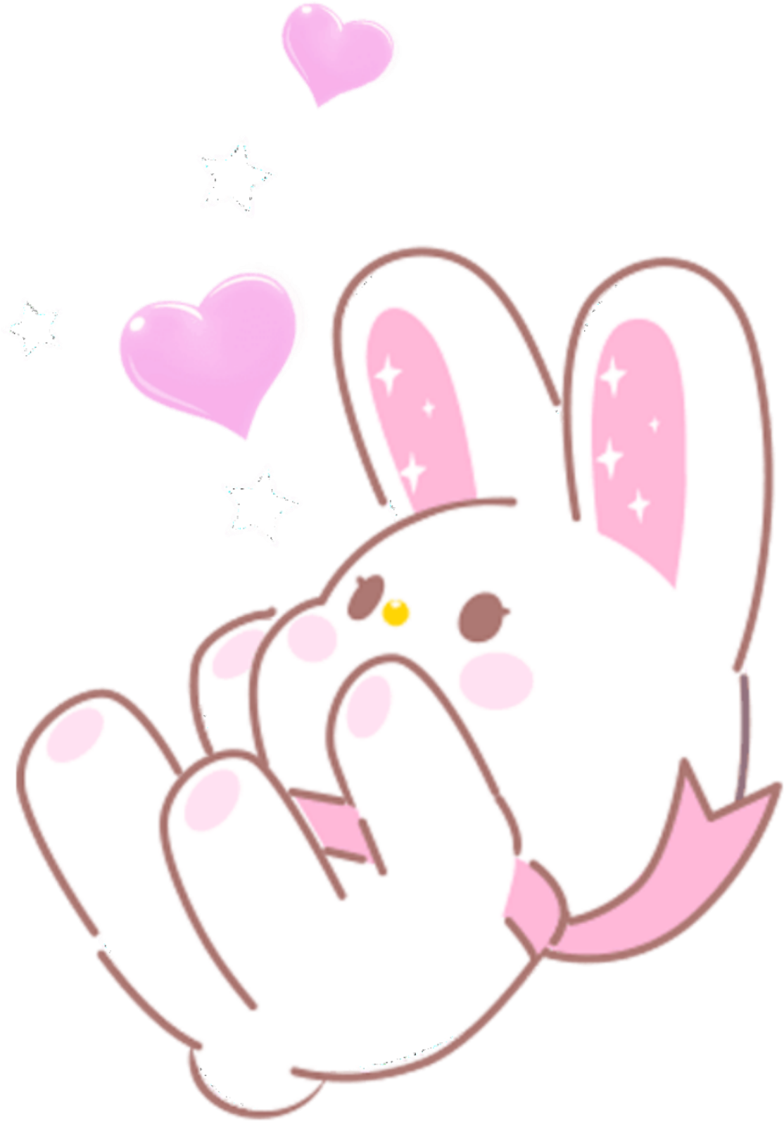 Bunny Sticker Months Ago Freetoedit Bunny Cute Soft - Cartoon - Free ...