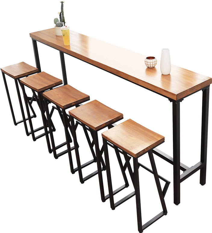 Download American Bar Table Solid Wood Bar Restaurant Bar Café ...