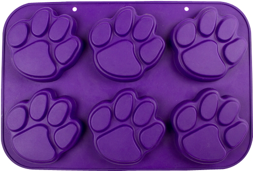 Download Lsu Tigers Paw Print Muffin Tray - Coin Purse PNG Image with ...