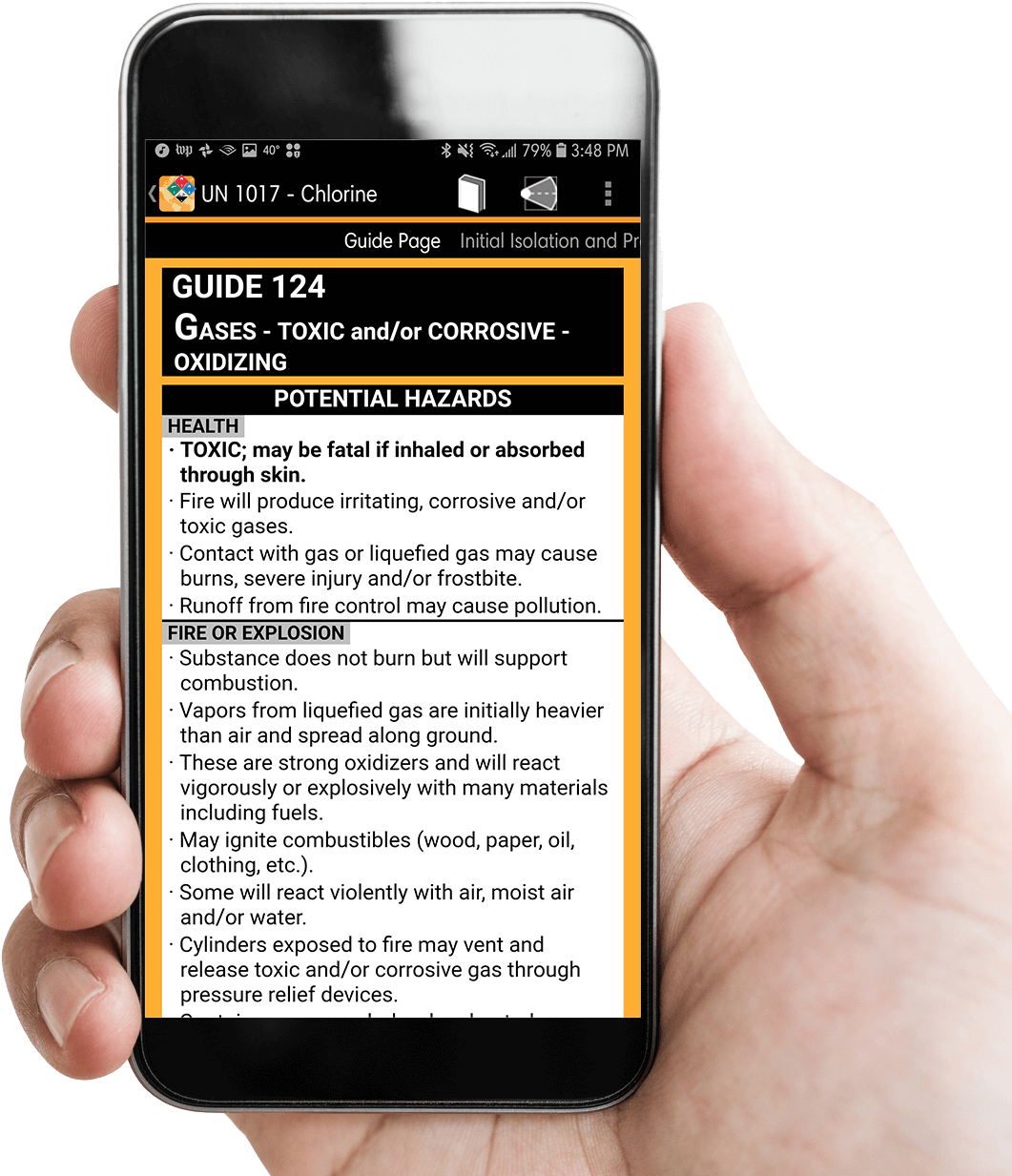 Download Hand Holding A Mobile Phone With Erg 2016 App Displaying ...