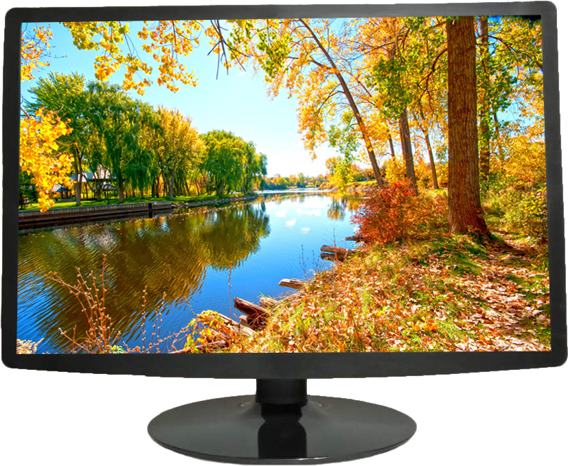 Download Multi Function Tft Lcd Tv Monitor Television - Wallpaper PNG ...