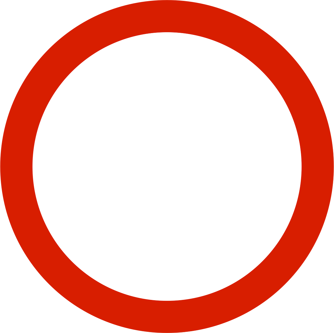 Download File Indonesian Road Sign B2a Png Wikimedia Commons - Circle ...