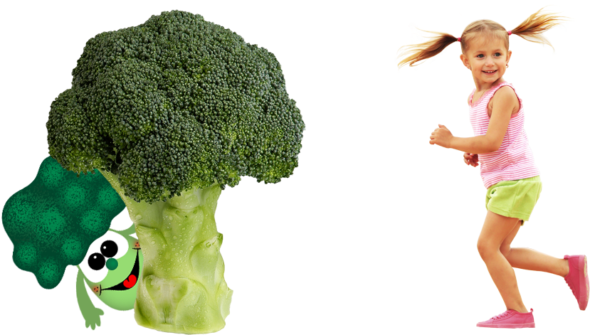 Download I Love Having Fun With Your Kids - Broccoli PNG Image with No ...