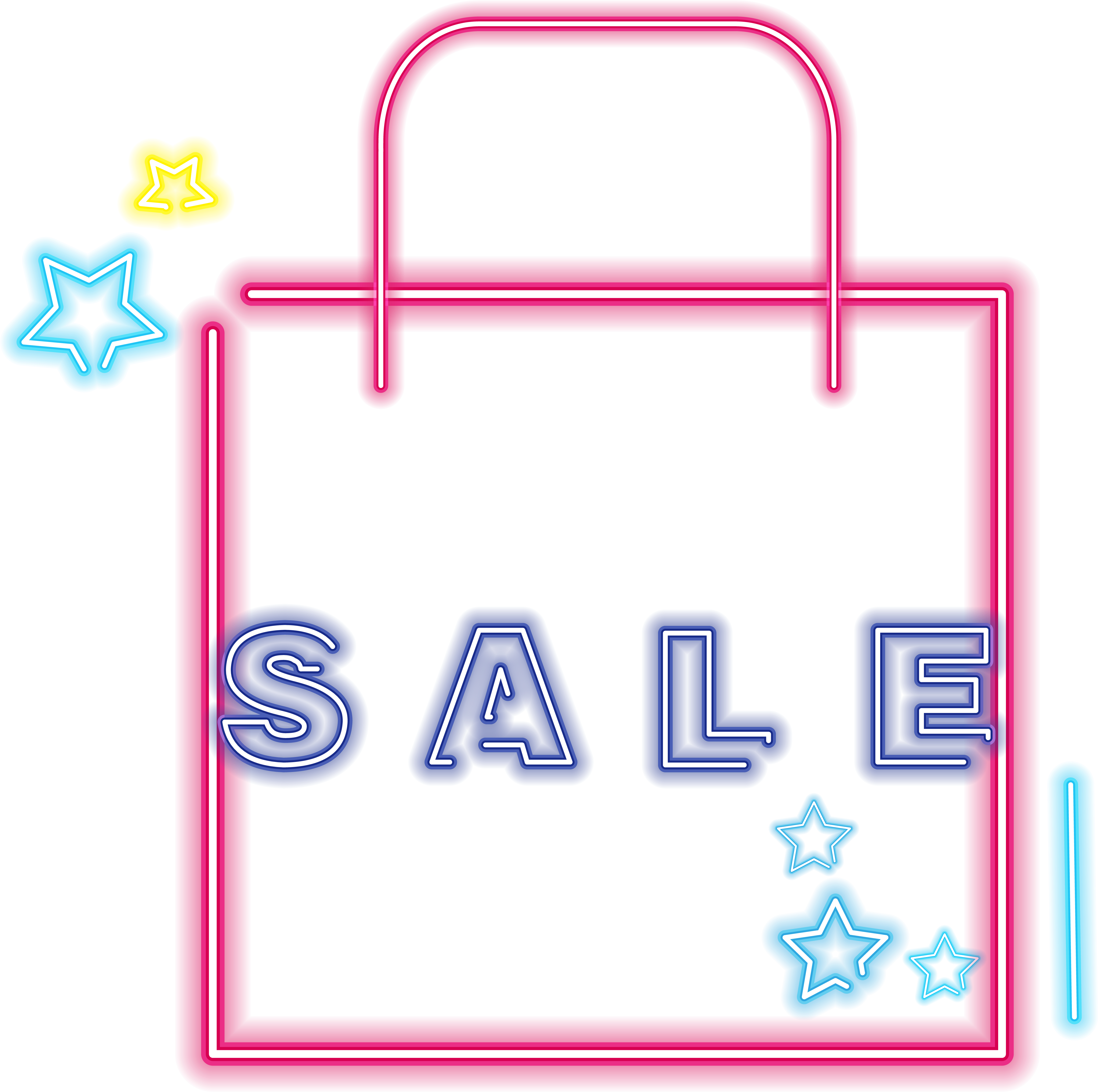 Download Shopping Bag Border Element Png And Vector Image PNG Image ...