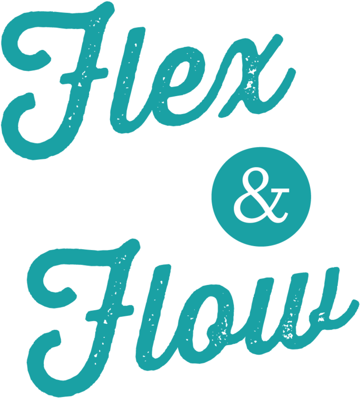Download Copy Of Flex And Flow Logo Teal Vertical - Flex And Flow Yoga PNG Image with No ...