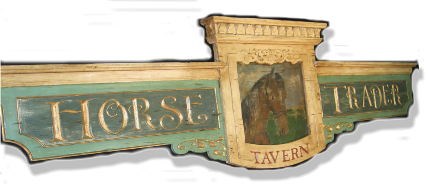 Download Horse Trader Tavern Sign Dark Horse Tavern Vintage - Wood PNG ...