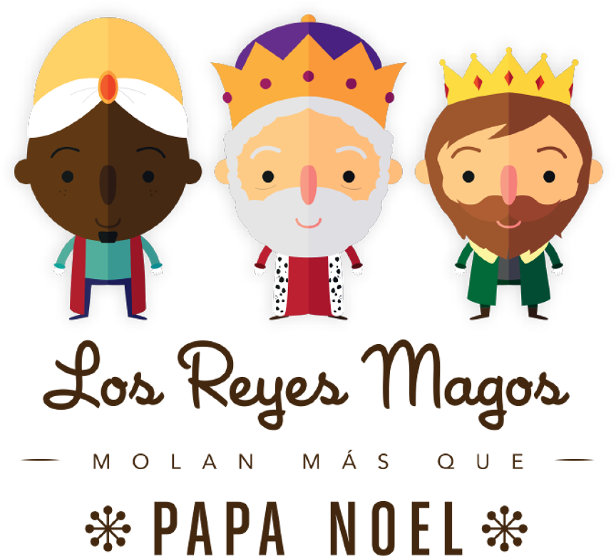 Los Reyes Magos Molan Más Que Papa Noel - Berry - Free Transparent PNG ...