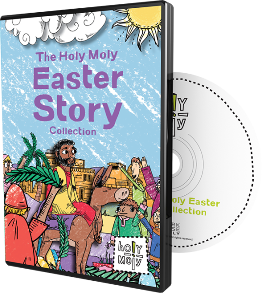 Download The Holy Moly Easter Story Dvd - Bible Story PNG Image with No ...