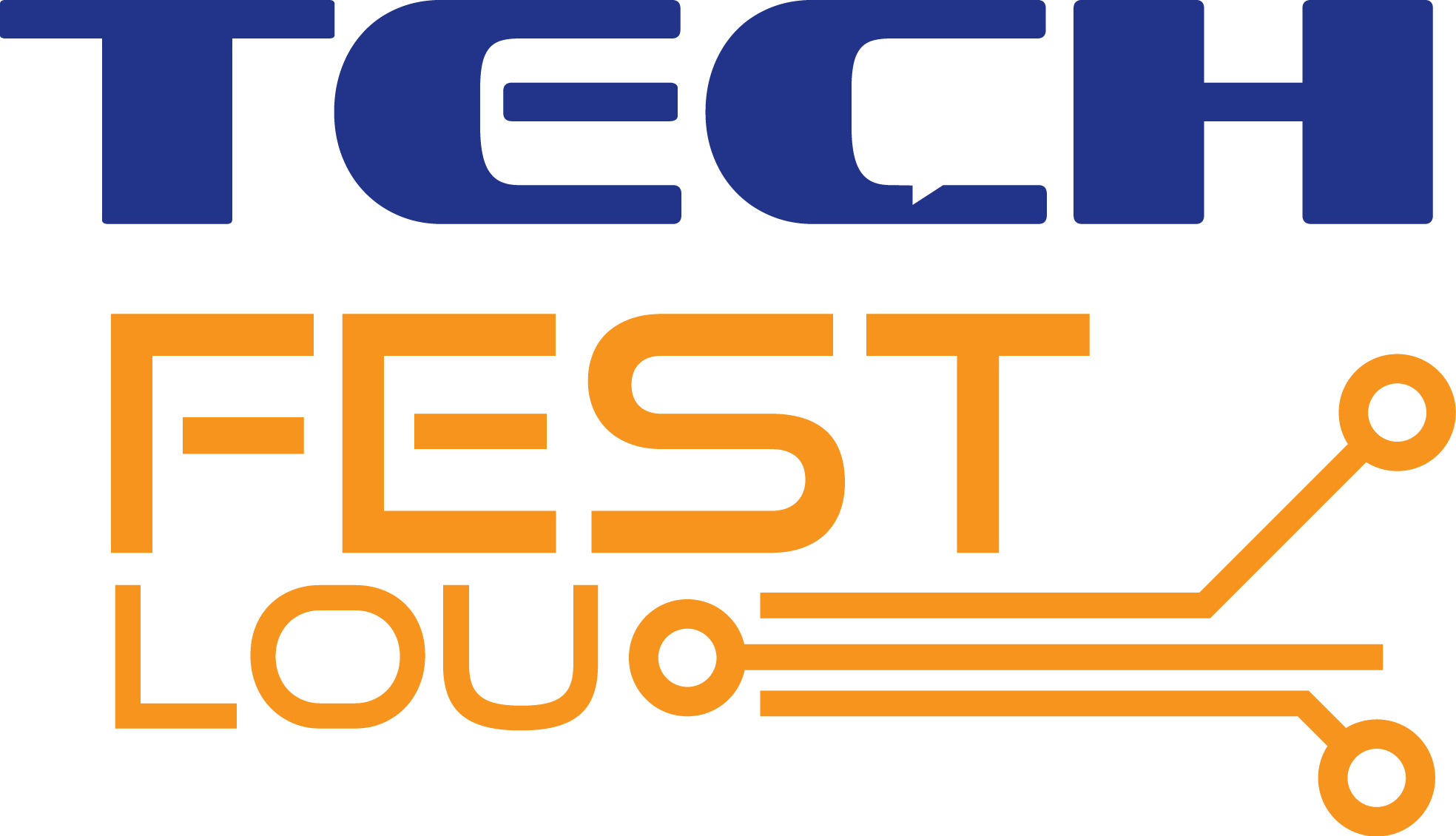 Download Techfest Banner Box Blue And Orange 300 Ppi - Poster PNG Image ...