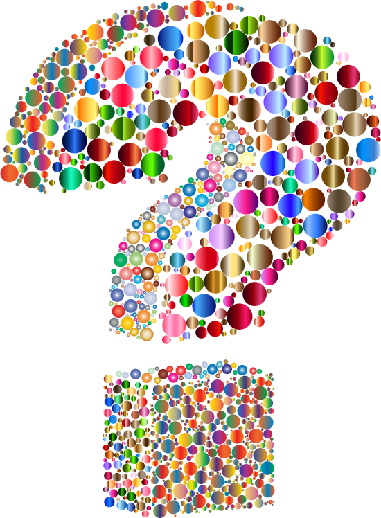 Download Medium Image - Question Mark Colorful Png PNG Image with No ...