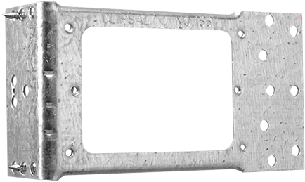 Download 155n Metal Mounting Bracket, 1 Gang, Horizontal Mount ...