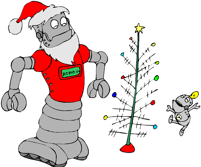 Download Santa Robot Png PNG Image with No Background - PNGkey.com