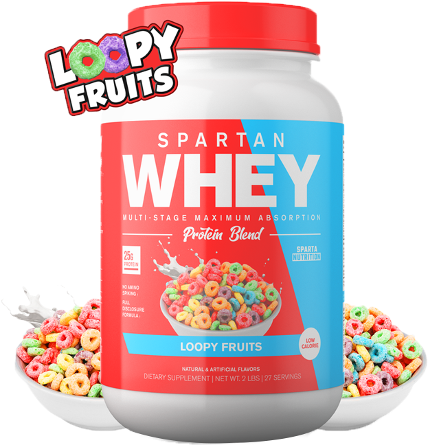 Download Spartan Nutrition Loopy Fruits Whey Protein Blend - Spartan ...