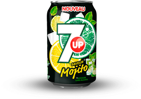 Download 7up Mojito 33cl - 7 Up PNG Image with No Background - PNGkey.com