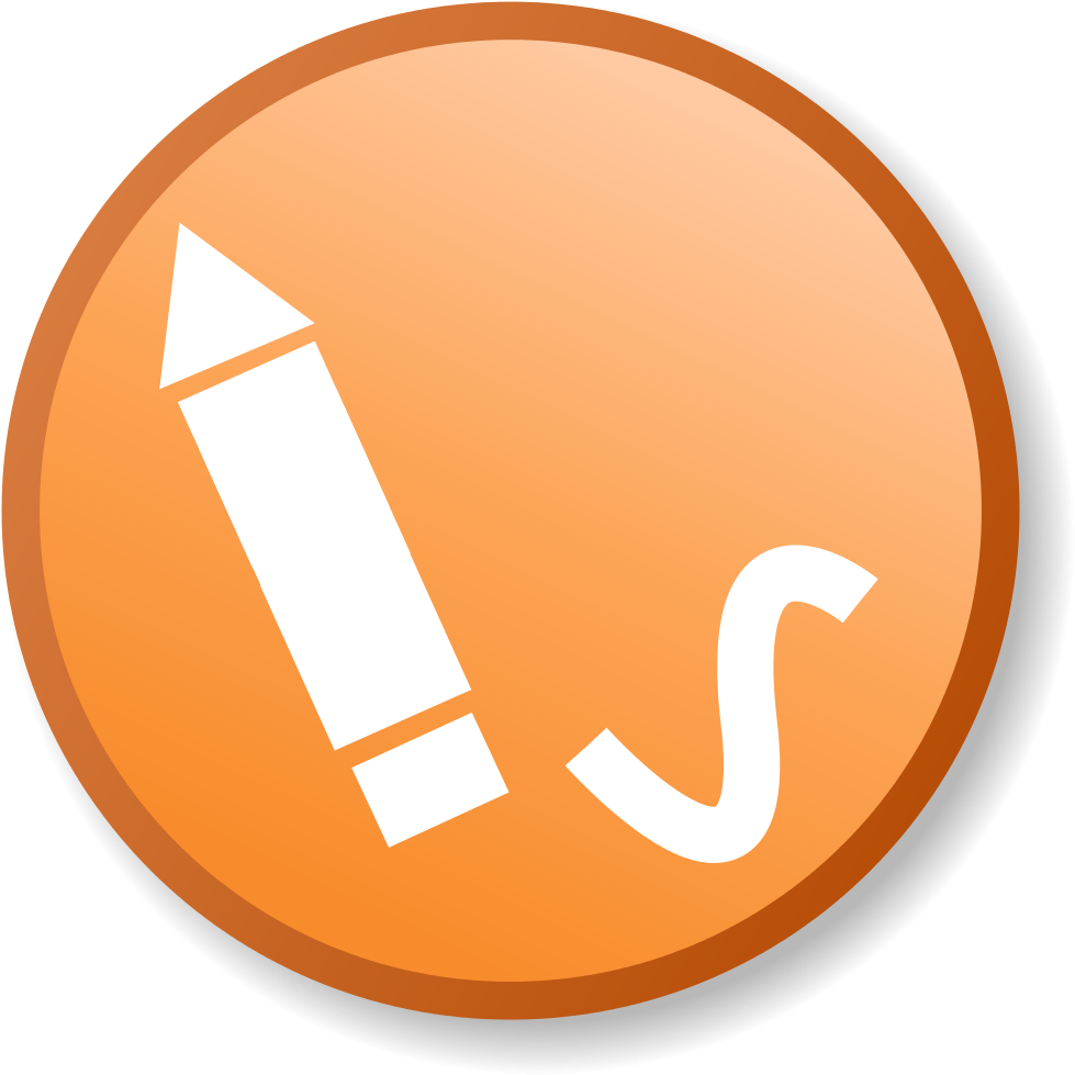 Download Ambox Rewrite Orange - Circle PNG Image with No Background - PNGkey.com