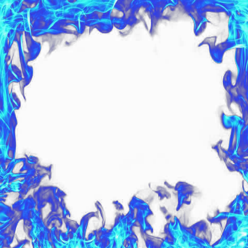 Download Mq Blue Smoke Fire Frames Border Borders - Art PNG Image with ...