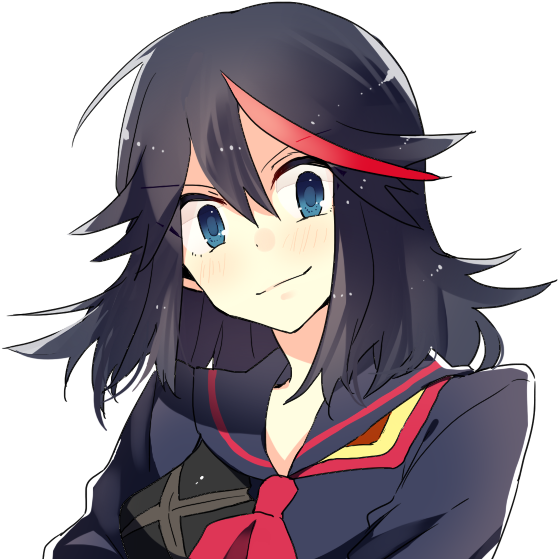 Download Ryuko Matoi - Cartoon PNG Image with No Background - PNGkey.com