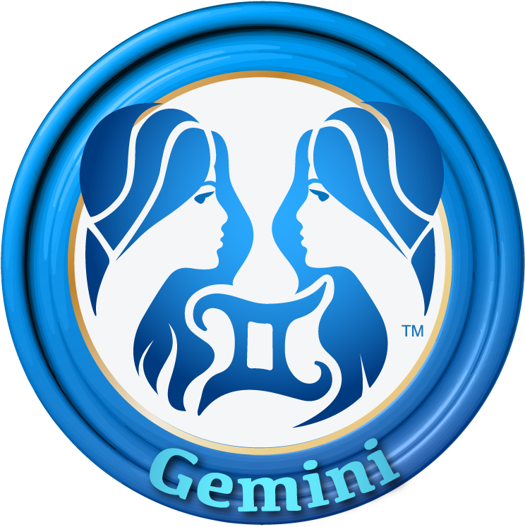 Zodiac Sign - Gemini - Emblem - Free Transparent PNG Download - PNGkey