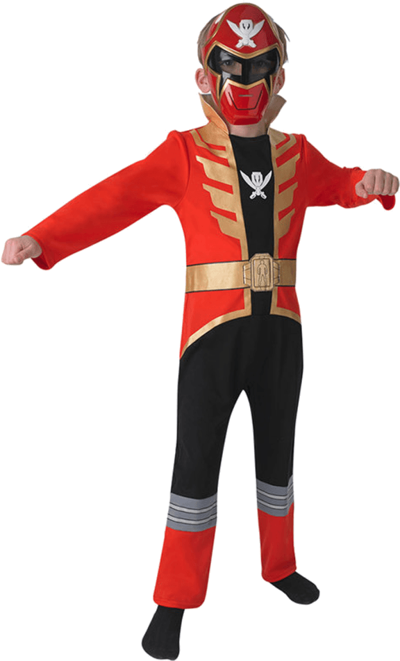 Download Child Red Super Megaforce Power Ranger Costume - Main Red ...