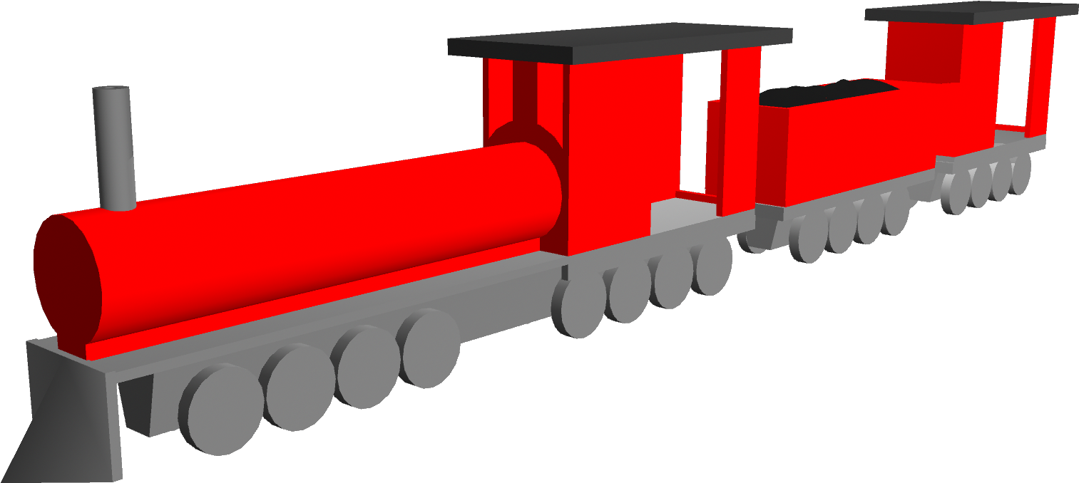 Train Render - 3d Train Modelling - Free Transparent PNG Download - PNGkey