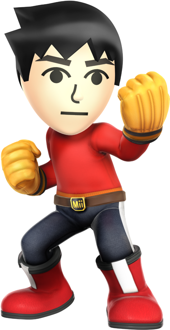 Download Mii Brawler Smash Ultimate PNG Image with No Background ...