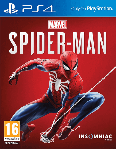Download Spider Man - Marvels Spiderman Ps4 Box PNG Image with No ...