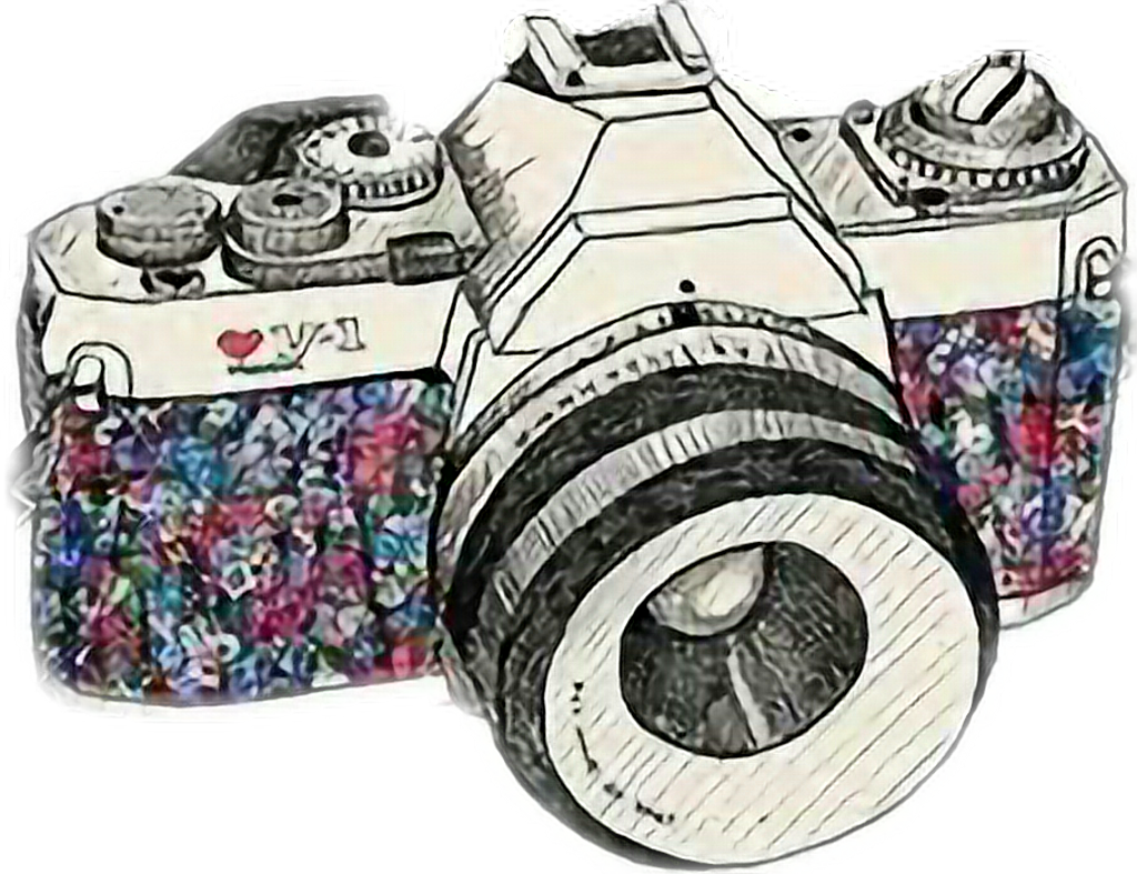 Tumblr Sticker - Camera Sticker - Free Transparent PNG Download - PNGkey