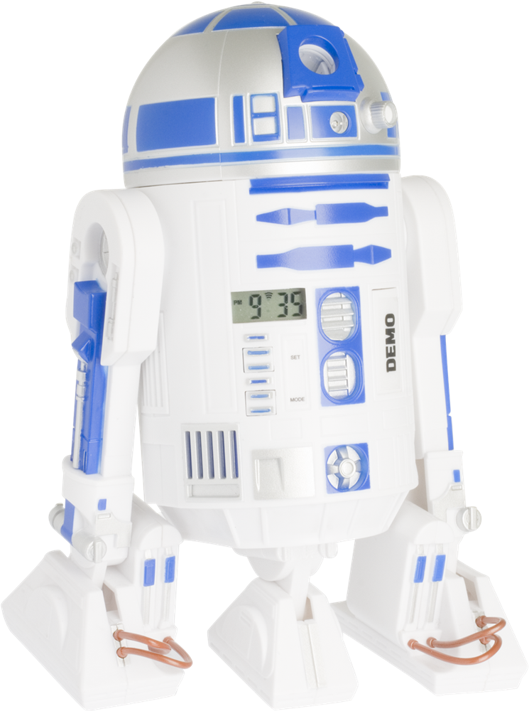 Download Star Wars R2-d2 Projection Clock - R2d2 Väckarklocka PNG Image ...