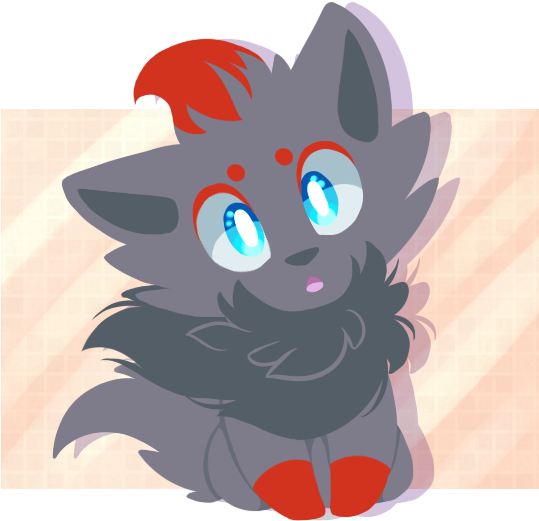 Download Zorua's A Super Cute Pokemon - Cartoon PNG Image with No ...