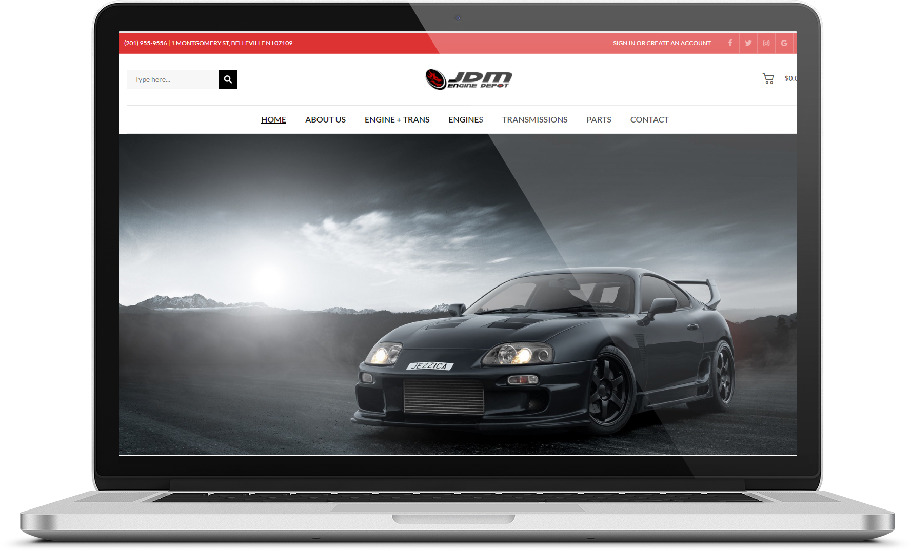 Download Visit Jdm Engine Depot - Toyota Supra Wallpaper Night PNG ...