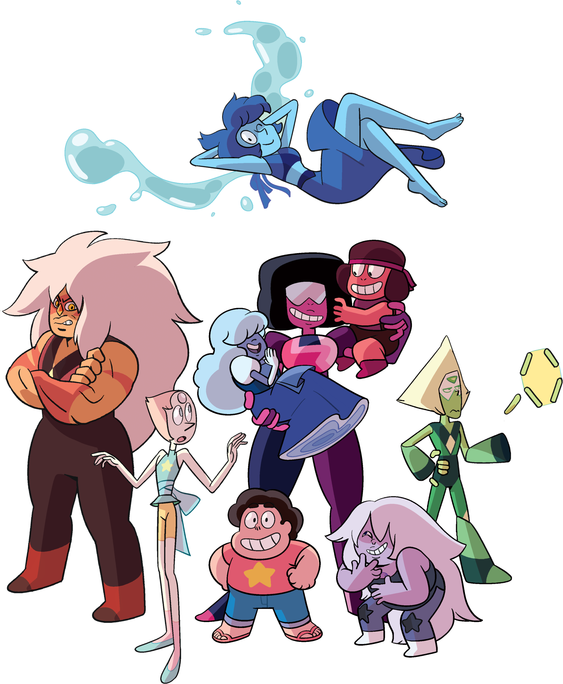 Download Steven Universe Characters PNG Image with No Background ...