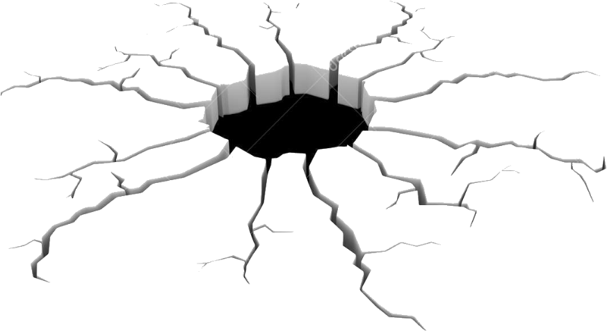 Download Cracked Cracking Cracks Overlay Report Abuse - Hole In The ...