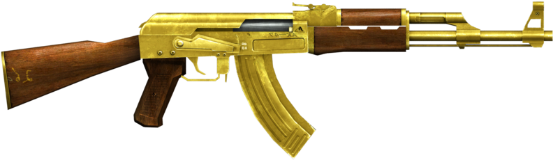 Download Largest Collection Of Free - Ak 47 Gold Png PNG Image with No Background - PNGkey.com