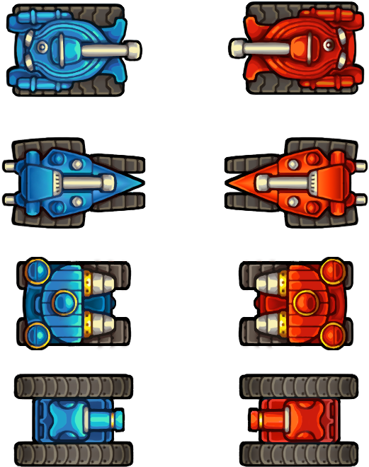 Tanks - 2d Top Down Tank - Free Transparent PNG Download - PNGkey