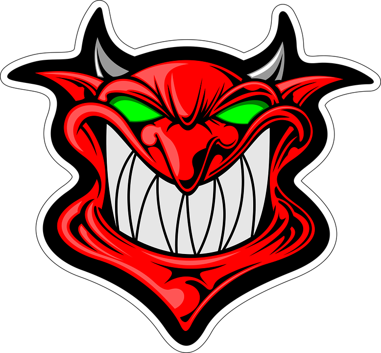 Download Demon Clipart Satanic - Evil Devil Cartoon Full Print! PNG ...