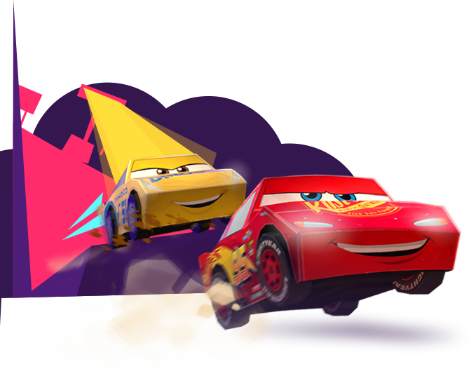 Download Disney Cubes Play - Sports Car PNG Image with No Background ...