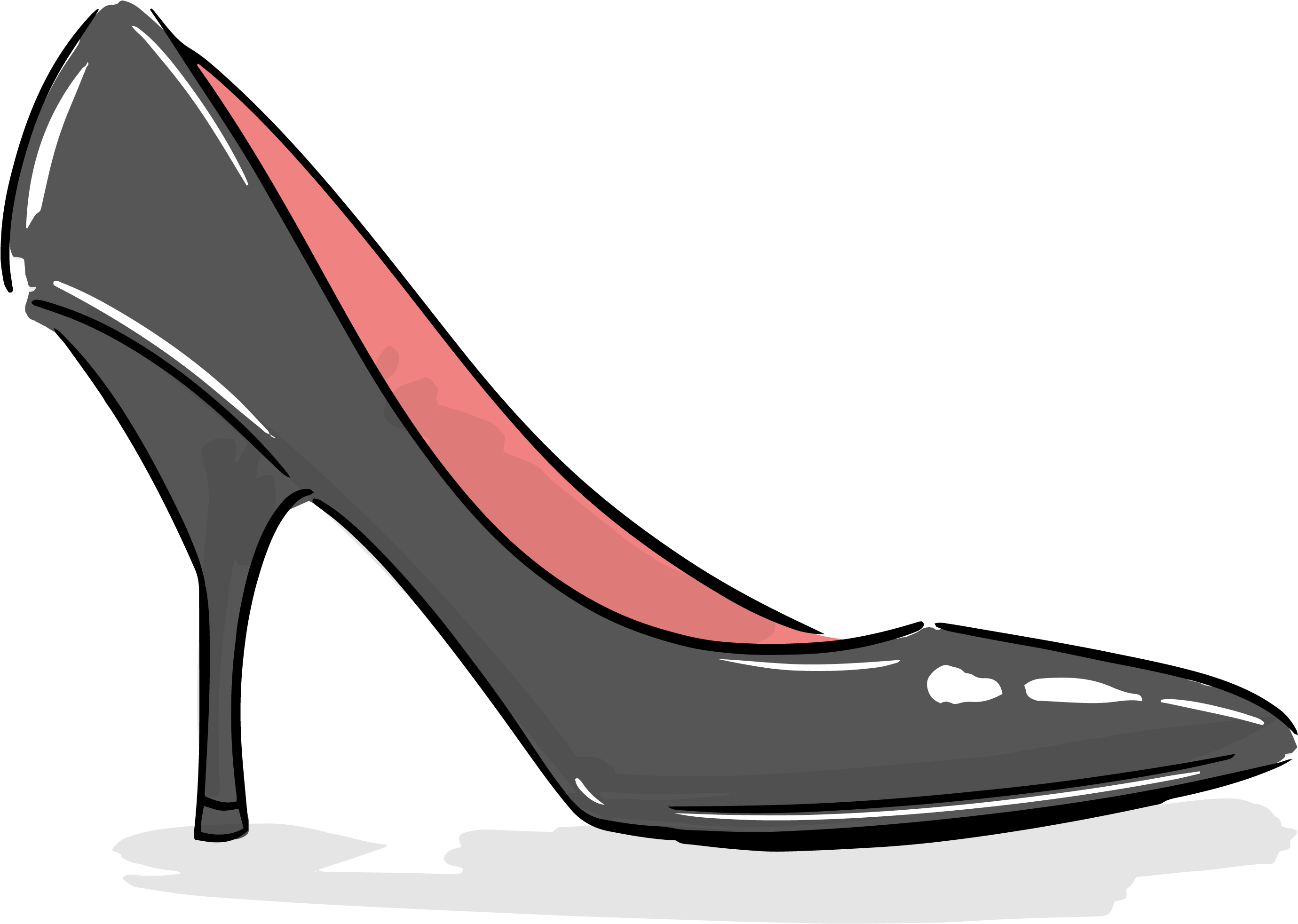 Download Shoe High - Cartoon Heels Png PNG Image with No Background ...