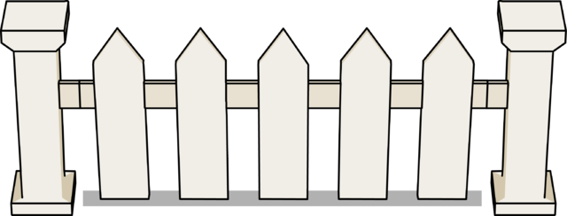 Picket Fence Sprite 002 - Picket Fence - Free Transparent PNG Download ...