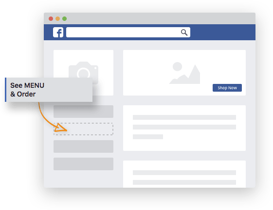 Download Menu Tab On Facebook For Restaurants - Restaurant PNG Image ...