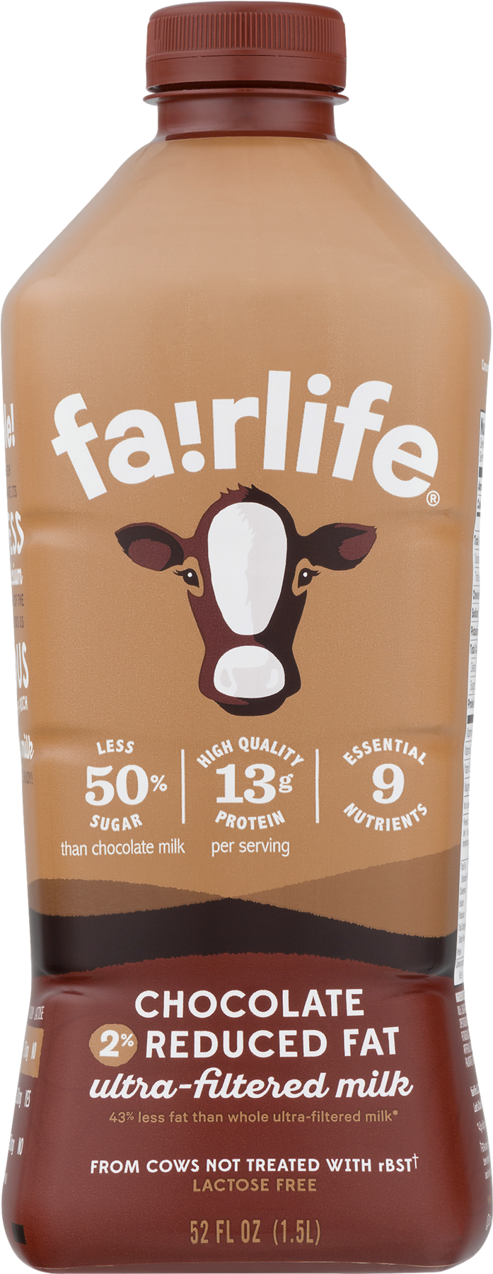 Download Fairlife, Chocolate Reduced Fat 2%, Ultra-filtered - Fairlife ...