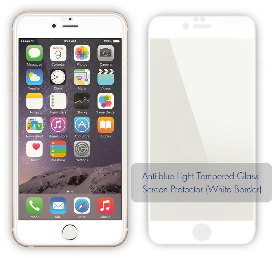 Anti-blue Light Tempered Glass Screen Protector - Pro-tec Protection ...
