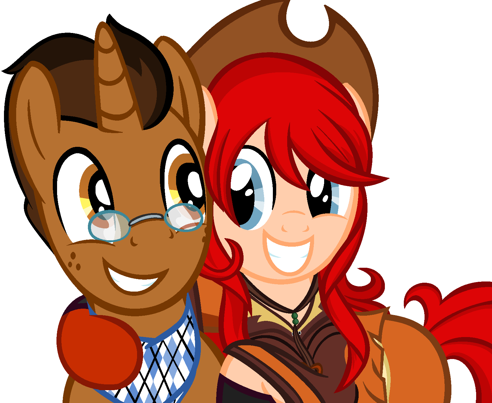 Download Fanmade Copper Plume And Gemini Sunrise - Mlp Copper PNG Image ...