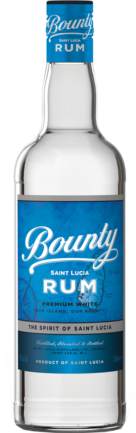 Download Bounty Rum White St Lucia Rum - Captain Morgan White Rum PNG ...