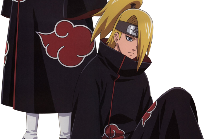 Deidara Akatsuki - Free Transparent PNG Download - PNGkey
