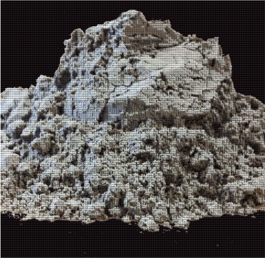 Download A Mosaic Of A Pile Of Dust Made Up Of Spider-mans - Pile Of ...