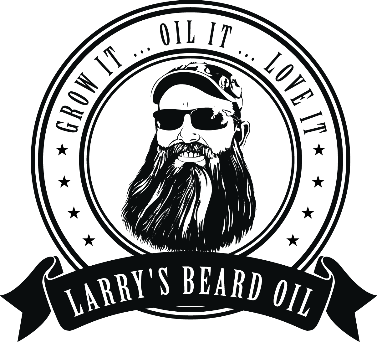 Download Larrys Beard Oil - Black Bear PNG Image with No Background ...