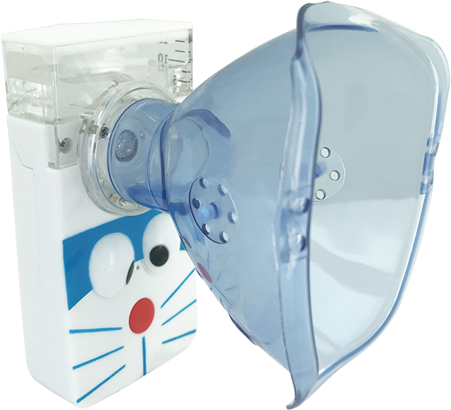 Doraemon Cartoon Mini Portable Mesh Battery Nebulizer - Electric Fan ...